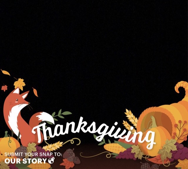 Thanksgiving Snapchat Filters - Snap Font